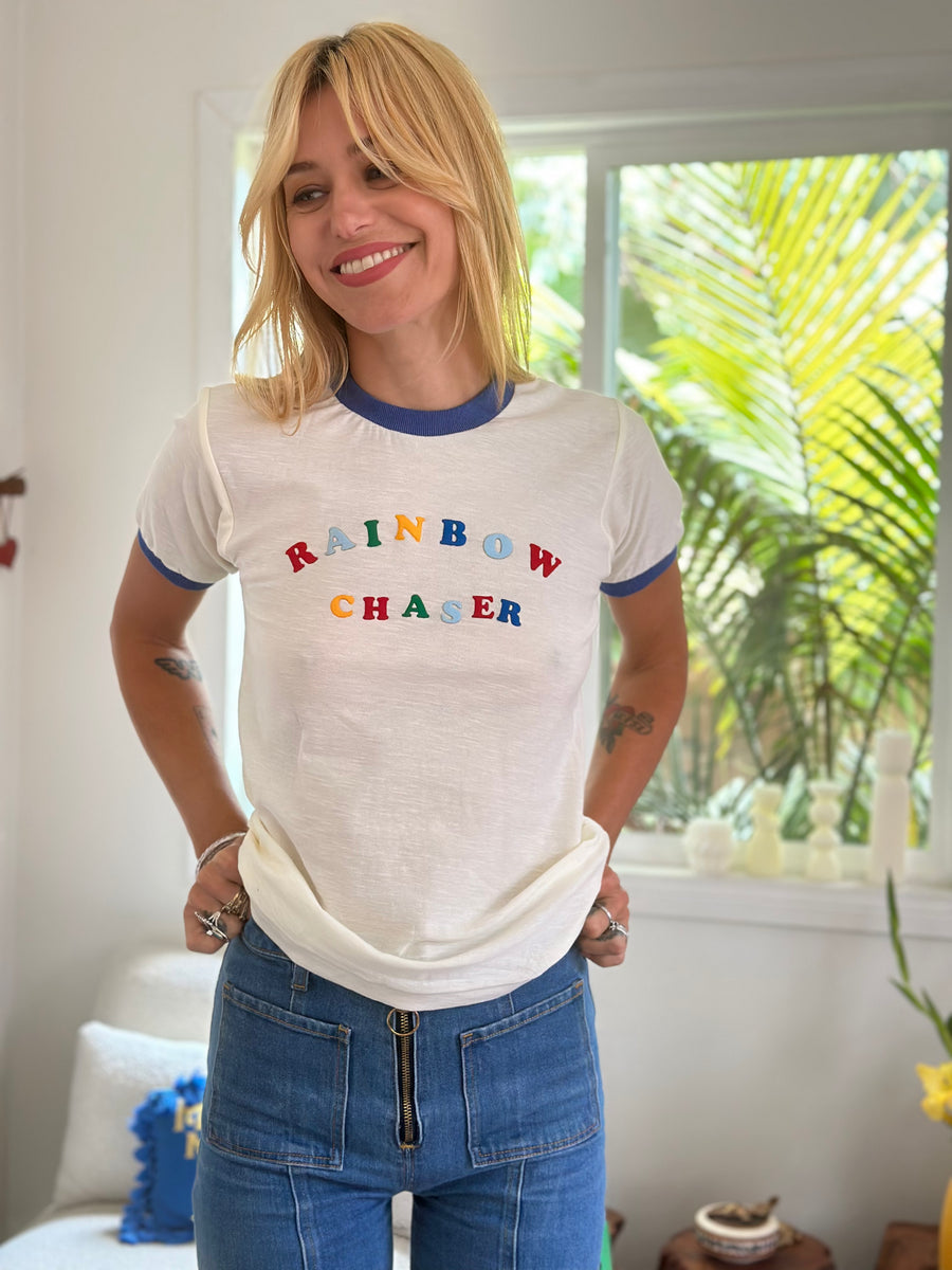 Rainbow Chaser ringer – stoned immaculate